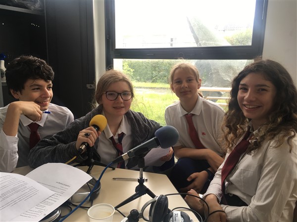 Paulette Radio au coeur de la semaine européenne. | Collège Paulette Billa