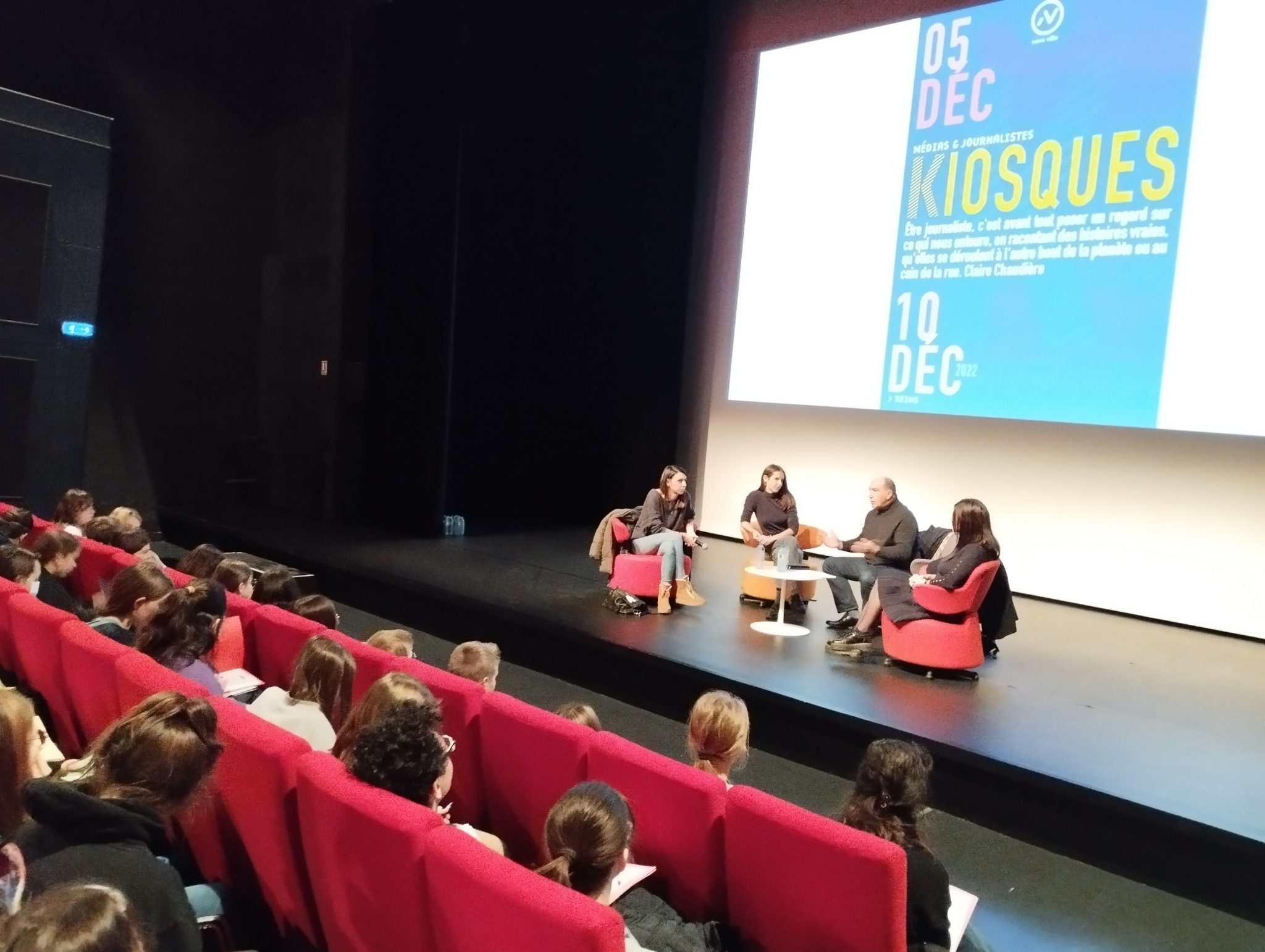 Les élèves de 4A et 4C à la découverte du métier de journaliste ...
